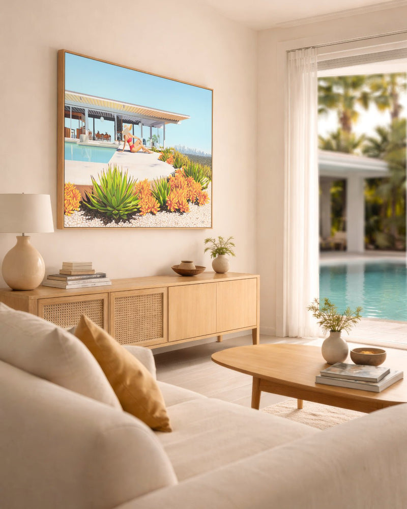 California Love - Framed Canvas Limited Edition Print – Jarrod Riggs Art