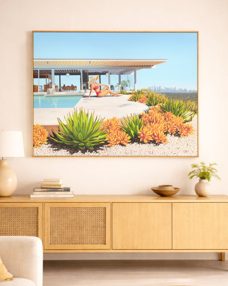 California Love - Framed Canvas Limited Edition Print – Jarrod Riggs Art